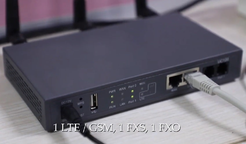 Harga IP PBX Dinstar UC120 - Teknisi Service Pabx